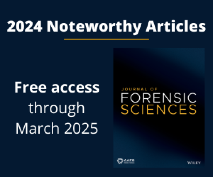 Journal of Forensic Sciences | American Academy of Forensic Sciences